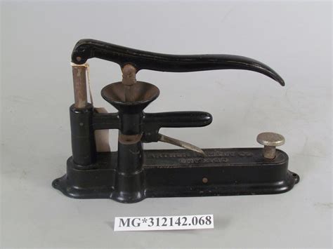 Suppository Machine Smithsonian Institution