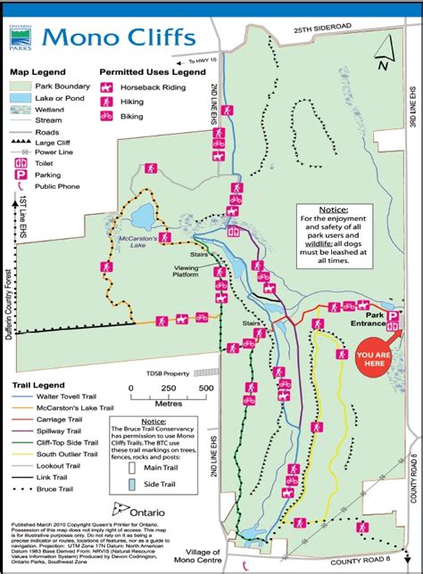 Mono Cliffs Provincial Park Ontario Provincial Parks