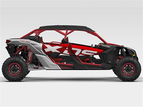 New 2025 Can Am Maverick X3 Max X Ds Turbo Rr With Smart Shox Fiery Red