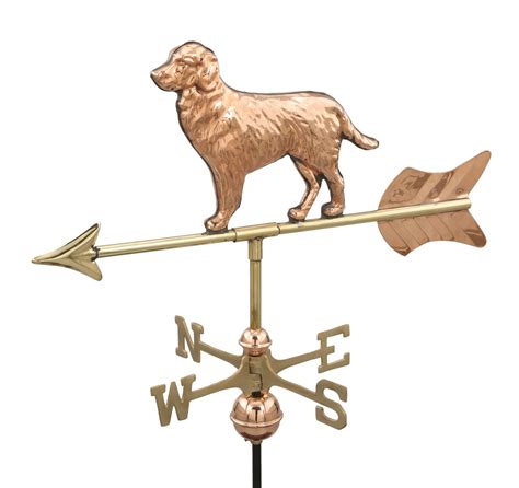 Small Golden Retriever Weathervane Weathervanes Of Maine