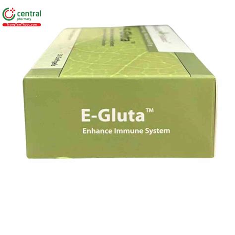 [chÍnh HÃng] Thuốc E Gluta 500mg Cho Người Suy Gan đề Kháng Kém
