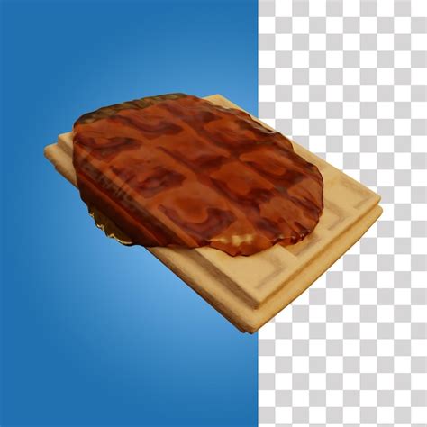 Premium Psd Wafer 3d Icon