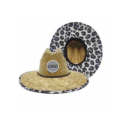 China Womens Leopard Straw Hat Suppliers Manufacturers Factory