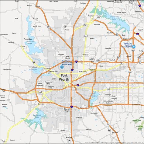 Map Of Fort Worth Zip Codes