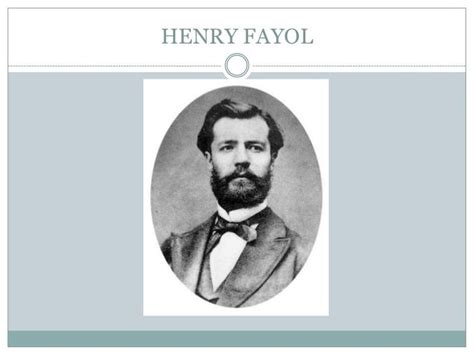 Henri Fayol French Mining Engineer ~ Bio Wiki Photos Videos