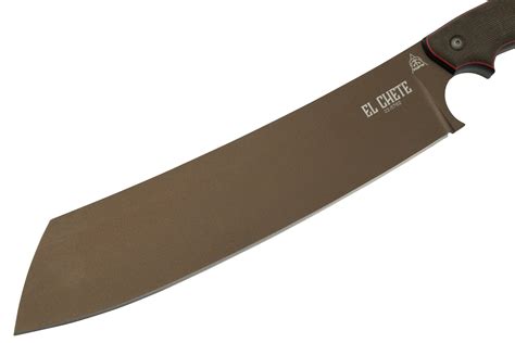 Tops Knives El Chete Elch 03 Midnight Bronze Machete Advantageously