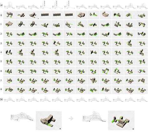 Massing Study Evolution With Initial A And Final B Parametric