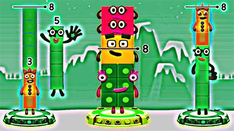 Numberblocks Learning Academy 57 Numberblocks 8 4 7 Numberblocks