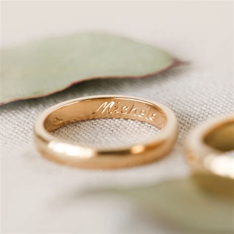 Klassischer Schlichter Ehering Schmal Gelbgold And Weissgold Eheringe