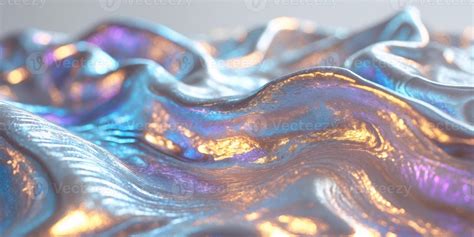 Iridescent Abstract Texture With Metallic Hues And Ripples 55843690