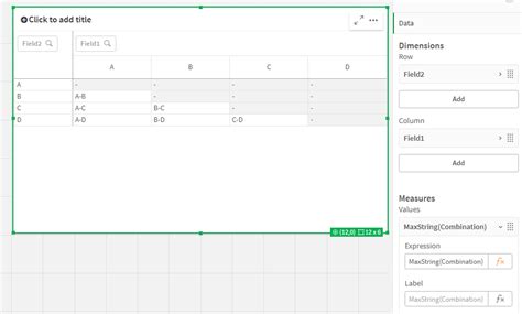 Solved How To Create A Combination Matrix Qlik Community 2465097