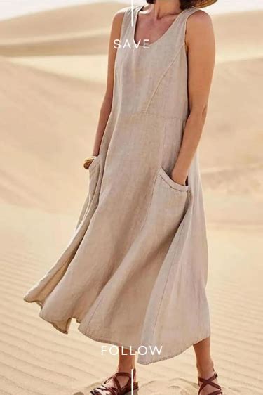 16 Free Linen Dress Patterns For Women Artofit