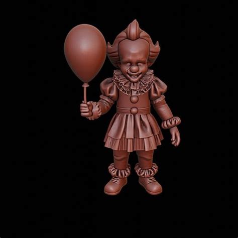 👤 Pennywise Figure・ 3d File For 3d Printing・cults