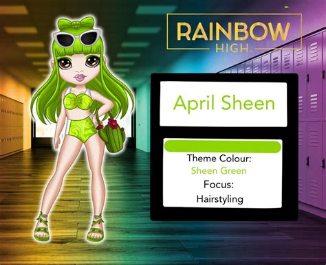 April Sheen Rainbow High Oc By Swedensoursauce On Deviantart