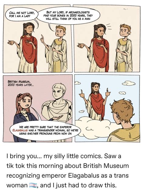 Historically Awful Sex Crazed Roman Emperor Recognized As Trans Surely This Is A W R