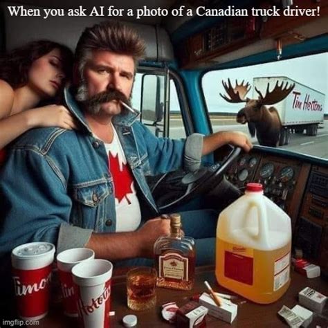 Canadian Truck Driver Imgflip