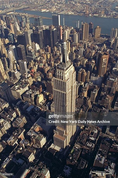 Aerial View Of The Empire State Building News Photo Getty Images