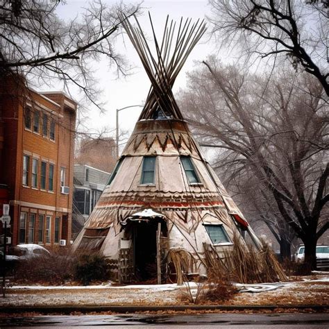 Native American Inspired Teepee House