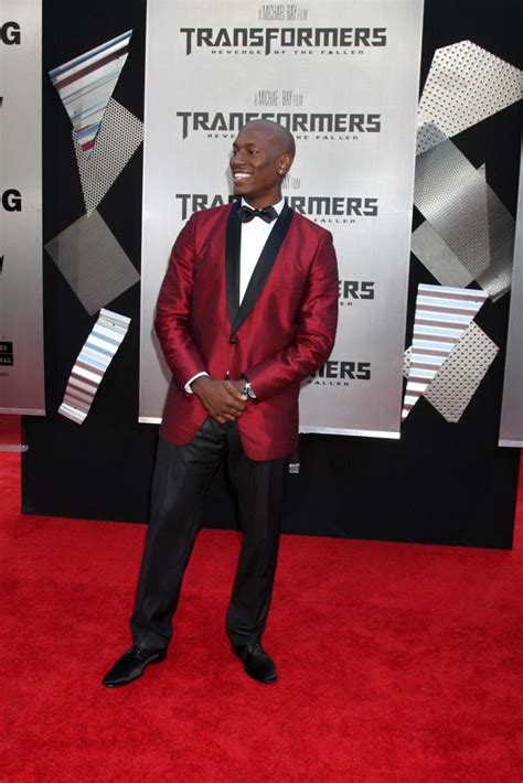 Tyrese Gibson Arriving At The Transformers Revenge Of The Fallen