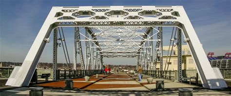 Exploring The Shelby Street Pedestrian Bridge In Nashville