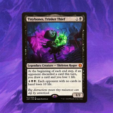 Tinybones Trinket Thief 017 Jmp Jumpstart Skeleton Rogue Commander
