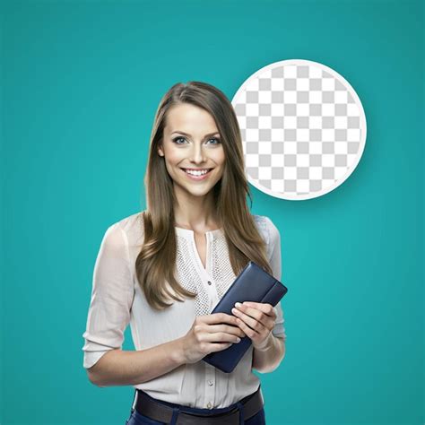 Premium Psd Portrait Of Happy Mobility Female Student