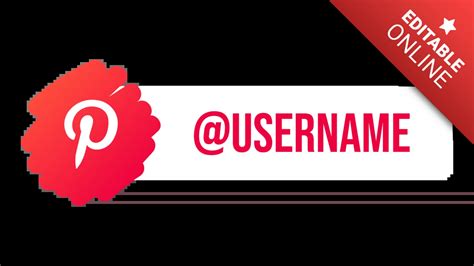 Animated Pinterest Subscribe Interface Button Text Effect Generator