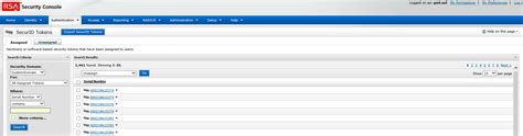 Token Fields Are Not Displayed Correctly In Rsa Authentication Manager