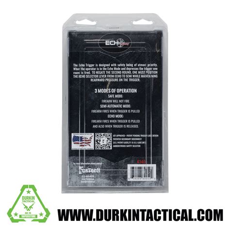Fostech Echo Sport Trigger Durkin Tactical