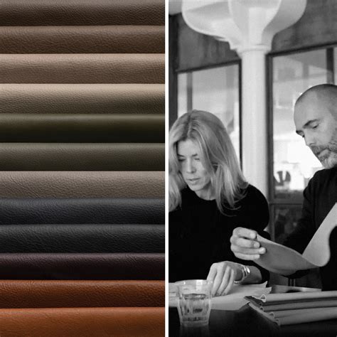 Nuance Sorensen Leather X Space Copenhagen Leather Material Palette