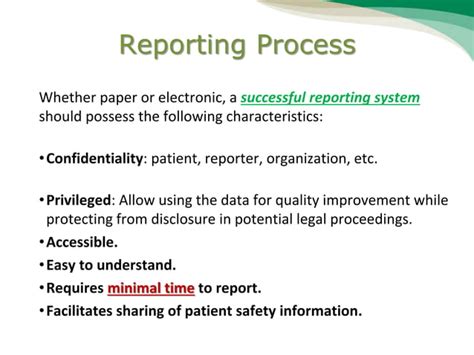 Medication Error Reporting System Ppt