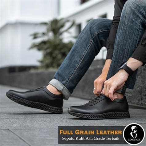 Jual Sepatu Kets Pria Pantofel Casual Formal Kantor Kerja Kuliah