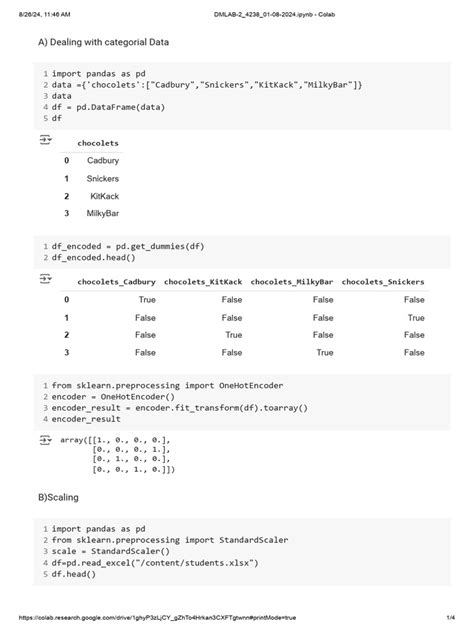 Dmlab 2 4238 01 08 2024 Ipynb Colab Pdf Teaching Methods And Materials