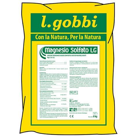 Magnesium Sulfate Lg L Gobbi