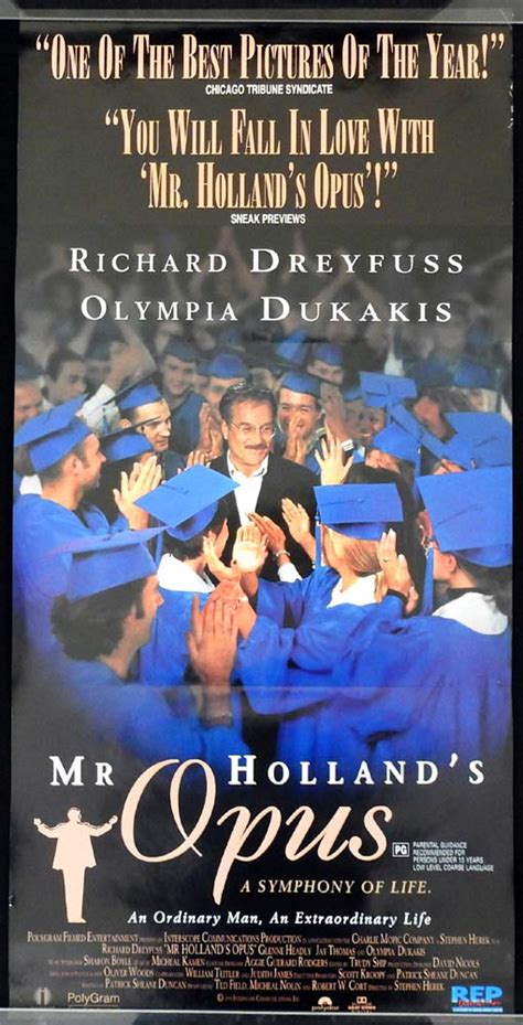 Mr Hollands Opus Original Daybill Movie Poster Richard Dreyfuss Glenne Headly Moviemem