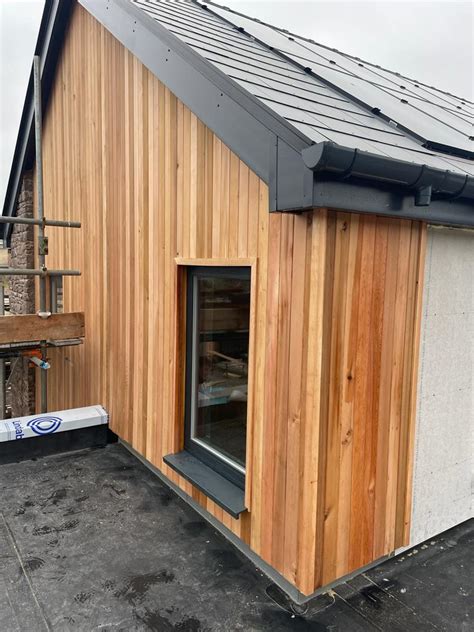External Cedar Cladding Ubley North Somerset House2home Home Renovation And Construction