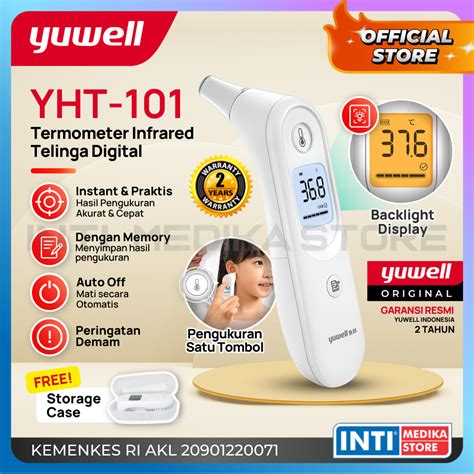 Jual Yuwell Thermometer Infrared Yhw5 Termometer Digital Non Kontak