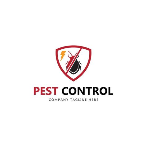 Pest Control Bug Killer Insect Zapper Logo Sign Remove Isolated