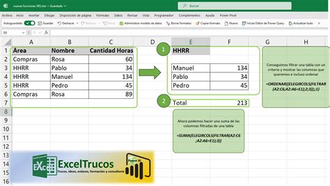 Excel Nuevas Funciones Microsoft 365 Excel Trucos And Power Bi Tips