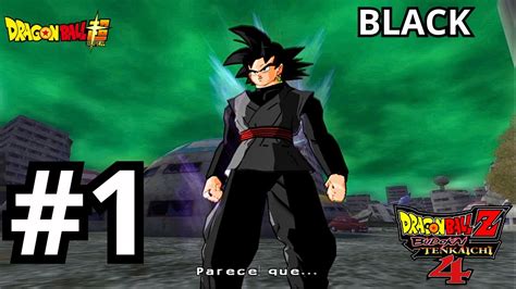 La Saga De Black Goku En Dragon Ball Z Budokai Tenkaichi 3 Modo