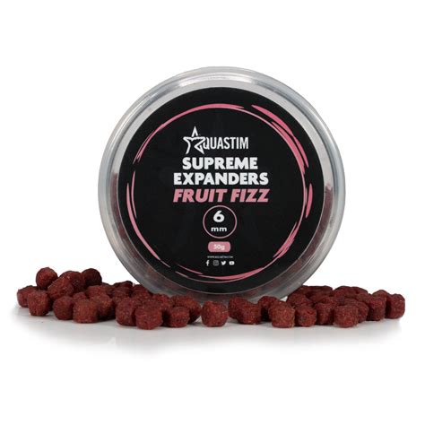 Fruit Fizz 6mm Hookable Expanders Pre Prepared Fishing Pellets