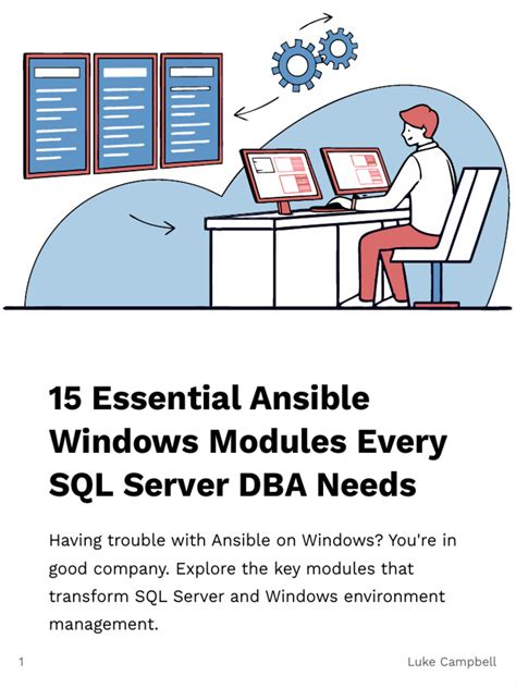 15 Essential Ansible Windows Modules Every Sql Server Dba Needs