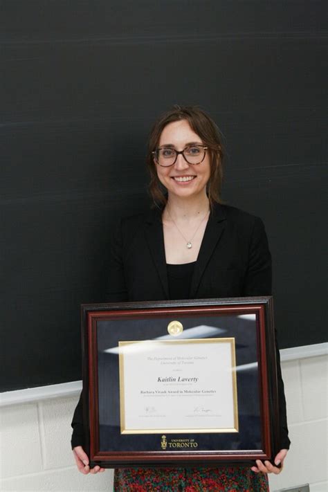 Dr Kaitlin Laverty Receives The 202324 Barbara Vivash Award