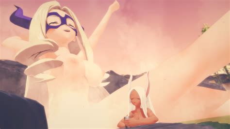 Rule 34 Breasts Bunny Girl Closed Eyes Giantess Koikatsu Miruko Mount