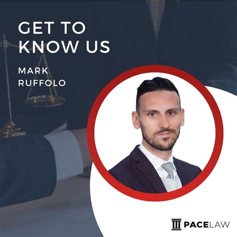 Pace Law Firm On Linkedin Get To Know Us Meet Mark Ruffolo One Of Pace Laws Criminal Defence