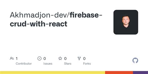 Github Akhmadjon Dev Firebase Crud With React