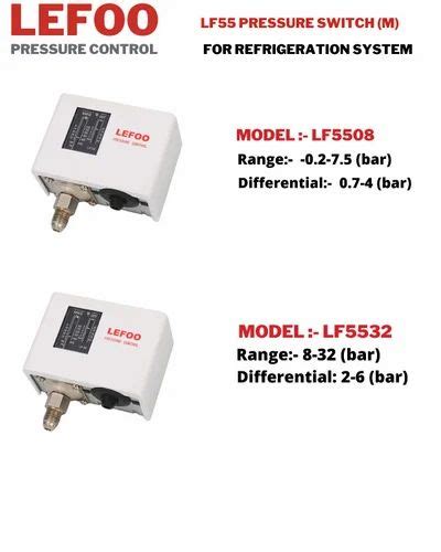 Contact System Type Spdt Lefoo Pressure Switch Electrical Connection Screw Terminals At ₹ 805