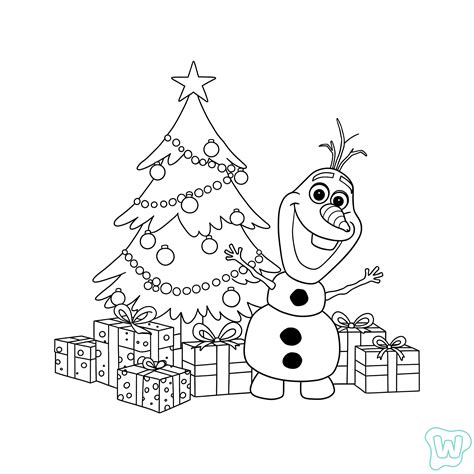 Olaf Kleurplaat Afdrukbaar Anna Elsa En Olaf Gratis Kleurplaten