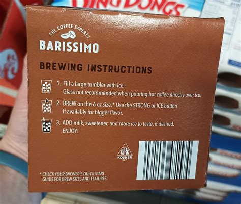 Open Thread Barissimo Cold Brew Over Ice Coffee In Classic Black Caramel Cookie Aldi Reviewer