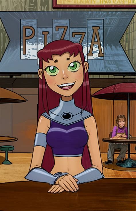 Starfire Teen Titans By Pickgameru On Deviantart